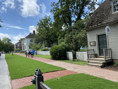 Art and Travel: Colonial Williamsburg